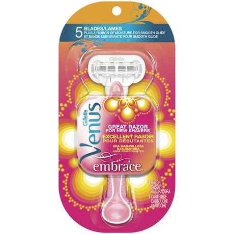 Gillette Venus Venus Embrace Razor for New Shavers | Walmart Canada