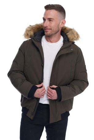 Click here for Alpine North Mens Down Bomber Jacket Olive Xxl prices