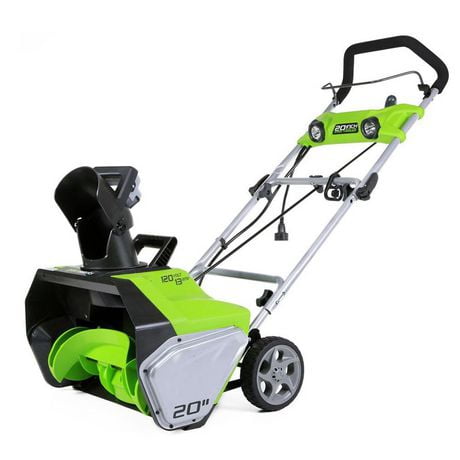 Click here for Greenworks 20-Inch 13 Amp Corded Snow Thrower Gree... prices