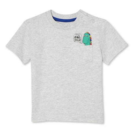 Click here for George Baby Boys Short Sleeve Pocket Tee Grey 0-3... prices