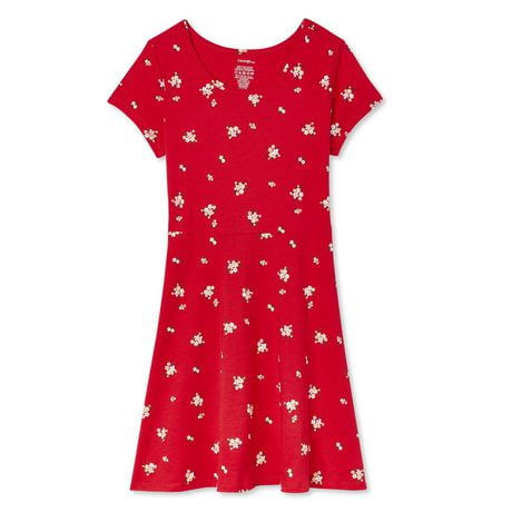 Click here for George Girls Skater Dress Red S prices