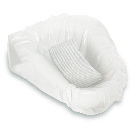 Zorbi Biodegradable Commode And Bedpan Liner Bags with Super Absorbent ...