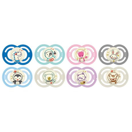 MAM Perfect Night Pacifiers, Glow in the Dark Pacifiers (2 pack), MAM ...