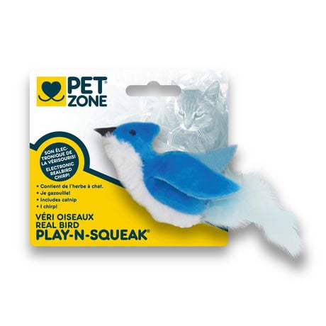 Pet Zone Play'nsqueak Bird CAT Toy | Walmart Canada
