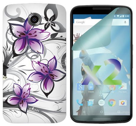 Click here for Exian Case For Motorola Nexus 6  Floral Pattern -... prices