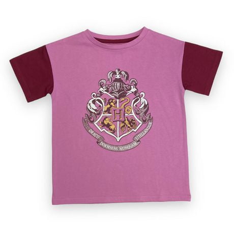 Girls drop shoulder short sleeve top, with crew neck this top is a ...