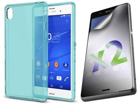 Click here for Exian Transparent Case For Xperia Z3 Blue prices