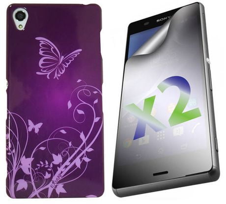 Click here for Exian Case For Xperia Z3  Butterflies And Flowers... prices