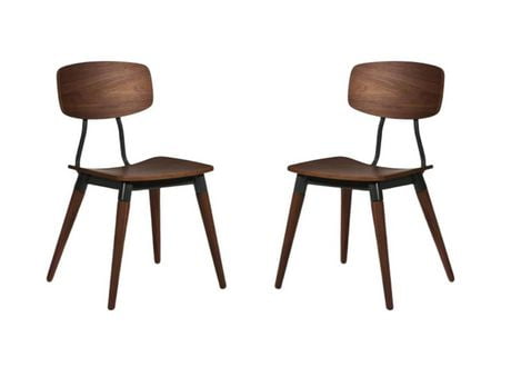 Click here for Heavenly Collection Walnut Wooden Dining Chair Wal... prices