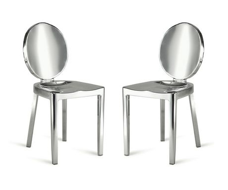 Click here for Heavenly Collection Stainless Steel Dinng Chair Si... prices
