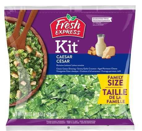 Fresh Express Family Size Caesar Salad Kit - Walmart.ca