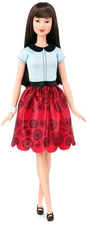 Barbie Fashionistas 19 Ruby Red Floral Original Doll | Walmart Canada