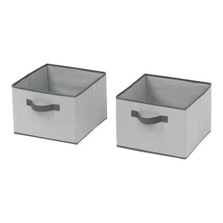 Mainstays 2PK Collapsible Drawers, Set of 2 Drawers for Hanging Shelf ...