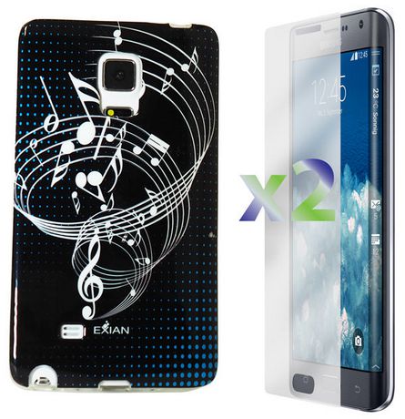 Click here for Exian Case For Samsung Galaxy Note Edge  Musical N... prices