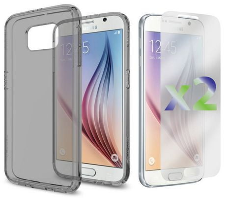 Click here for Exian Transparent Case For Samsung Galaxy S6 - Gre... prices