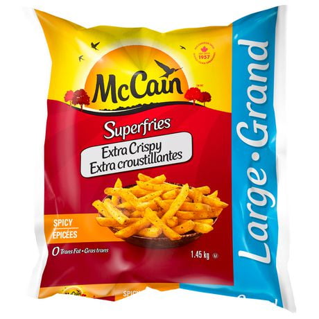 McCain Superfries® Extra Crispy Spicy Straight Cut Fries | Walmart Canada