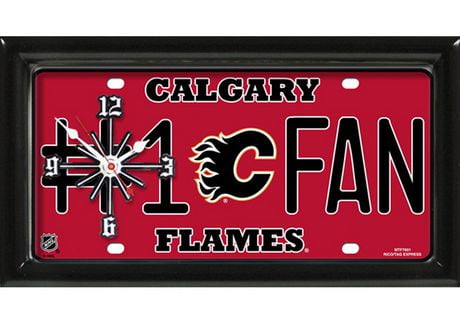 Click here for Logo Chair Nhl Calgary Flames Wall Clock prices