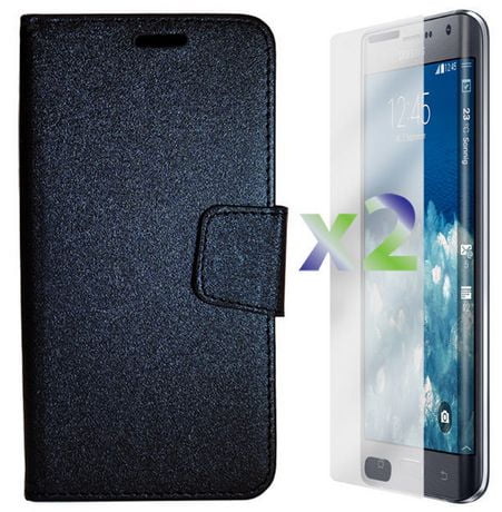 Click here for Exian Wallet Case For Samsung Galaxy Note Edge - B... prices