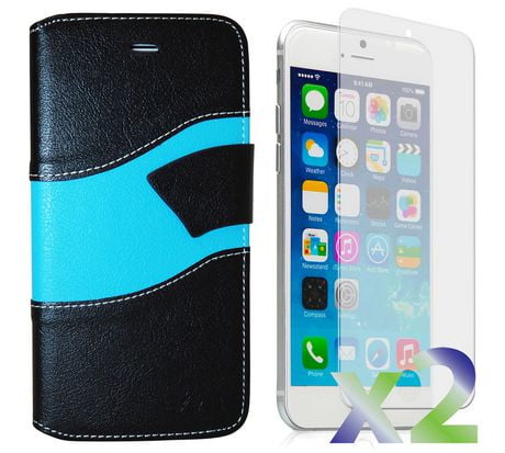 Click here for Exian Wallet Case For Iphone 6 Plus  Wave Pattern... prices