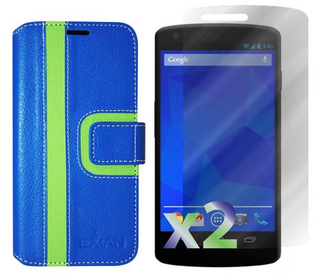 Click here for Exian Wallet Case For Nexus 5  Striped Pattern - B... prices
