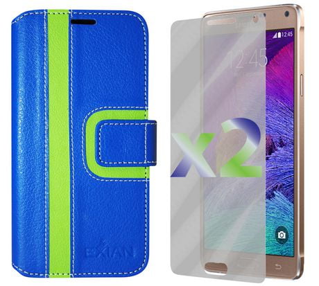 Click here for Exian Wallet Case For Samsung Galaxy Note 4  Strip... prices