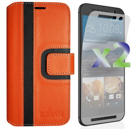 Click here for Exian Wallet Case For Htc One M9  Striped Pattern... prices
