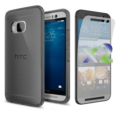 Click here for Exian Transparent Case For Htc One M9 - Grey Grey prices