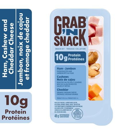 Grab 'N Snack Grab 'N Snack Oven Roasted Ham Cashew and Cheddar Snack ...