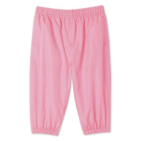 Click here for George Baby Girls Water-Repellant Splash Pant Pink... prices