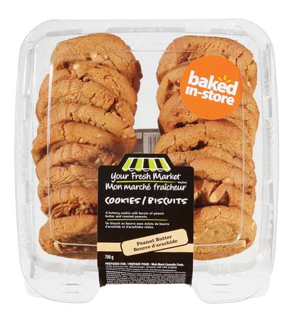 Your Fresh Market Peanut Butter Cookies - Walmart.ca