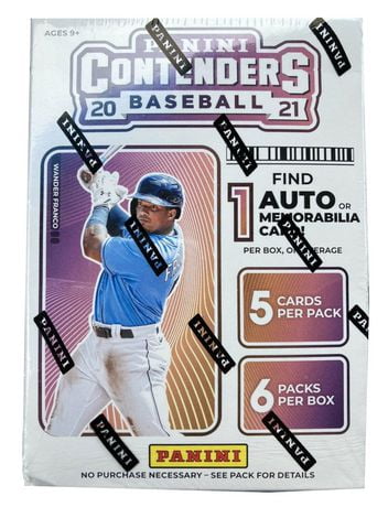 2021 Panini Contenders MLB Baseball Blaster Box | Walmart Canada