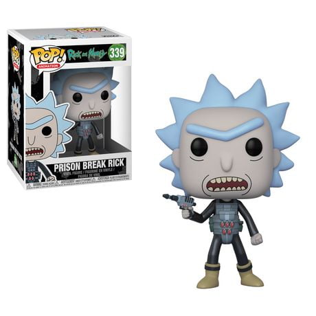 Funko POP! Rick and Morty - Rick Sanchez (Prison Escape) Vinyl Figure ...