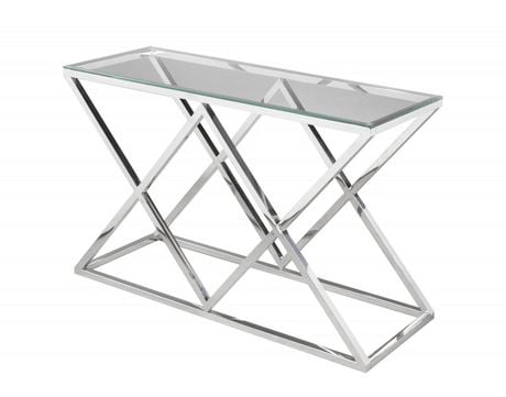 Yalda Sofa Table, Silver - Walmart.ca