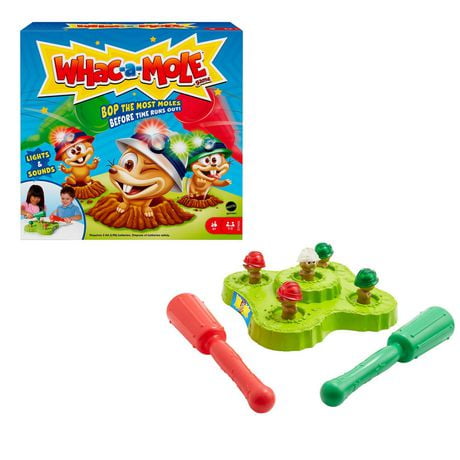 Click here for Mattel Whac-A-Mole Kids Arcade Game With Mallets &... prices
