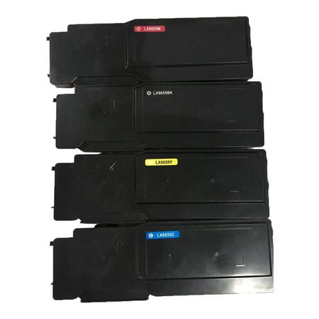 L-ink Compatible Xerox 6655 Toner Cartridge Set (106R02744, 106R02745 ...