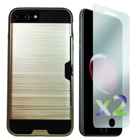 Click here for Exian Armored Case With Card Slot For Iphone 7 Plu... prices