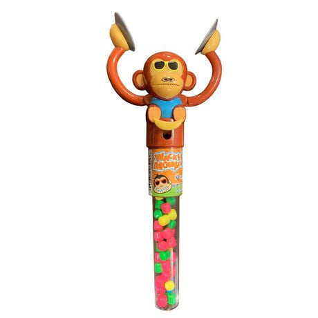 Exclusive Brands Wacky Monkey Filled With Candy Nuggets, 12g - Walmart.ca