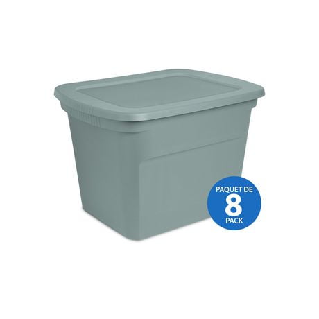 Sterilite 68 L Tote Aqua - 8 PK - Walmart.ca