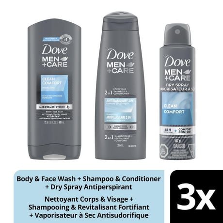 Dove Men+Care Gift Set Essentials Care - Walmart.ca
