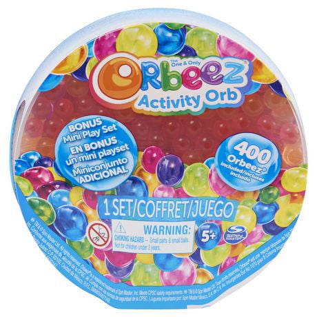Orbeez Surprise Activity Orb, Mini Playset with 400 Pink Water Beads ...