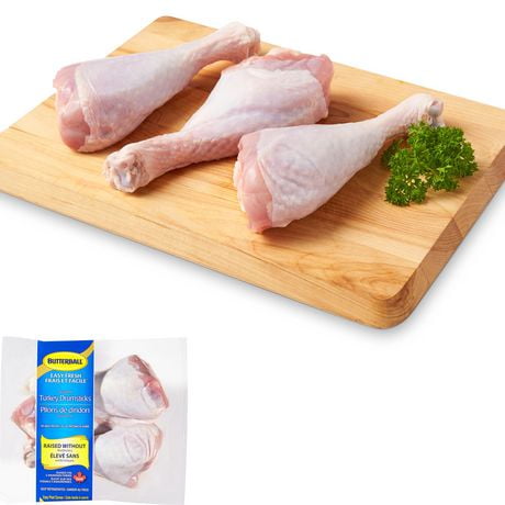 Butterball Easy Fresh Seasoned Turkey Drumsticks, 784 g (approx ...