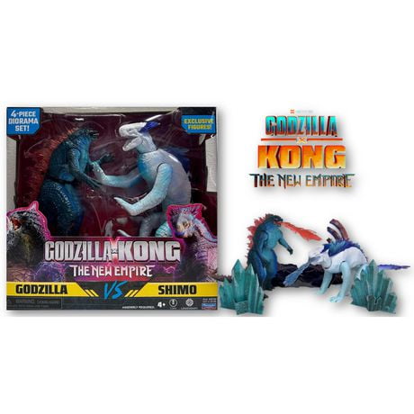 Godzilla x Kong Godzilla vs Shimo Figure 2-Pack by Playmates Toys ...