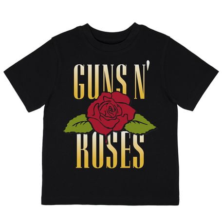 Click here for Guns N Roses Boys Toddler Short Sleeve T-Shirt Bla... prices