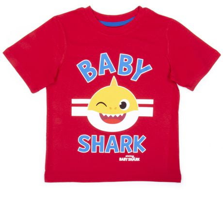 Baby Shark Boy's Toddler Short Sleeve T-Shirt | Walmart Canada