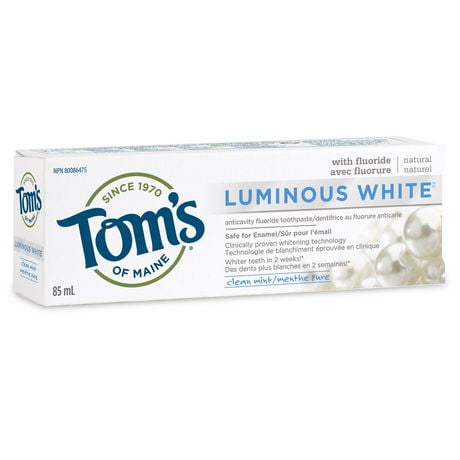 Click here for Toms Of Maine Luminous White Clean Mint Natural Wh... prices