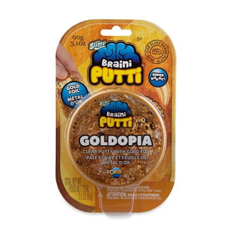 ORB Slimy™ Braini Putti™ Goldopia (90g) | Walmart Canada