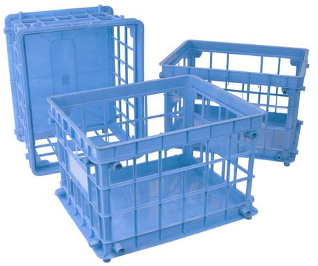 Storex Standard File Crate, Letter/Legal Size, Class Blue, 3-Pack ...