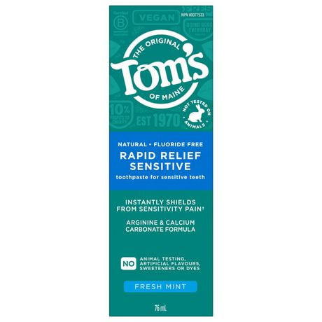 Click here for Toms Of Maine Rapid Relief Sensitive Natural Tooth... prices