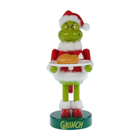 Dr. Seuss' How the Grinch Stole Christmas Wooden Nutcracker, 11 Inches ...