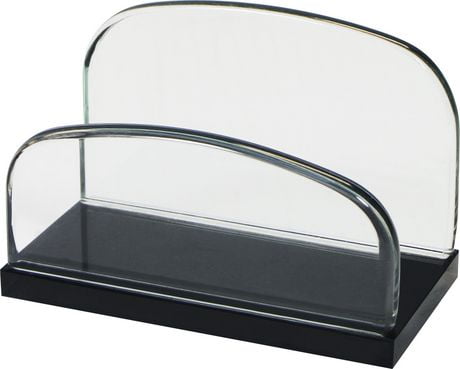 Storex Executive Business Card Holder, Glass (case of 4) | Walmart Canada